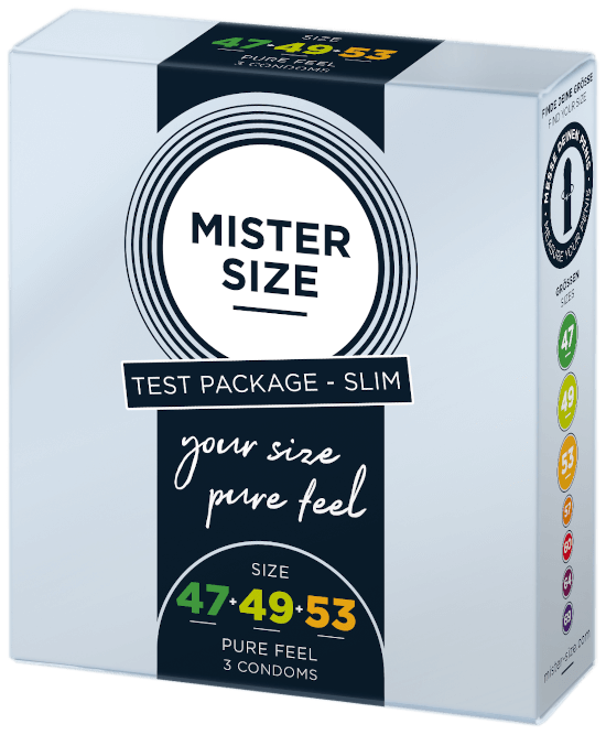 Kit d'essai MISTER SIZE Slim 47-49-53